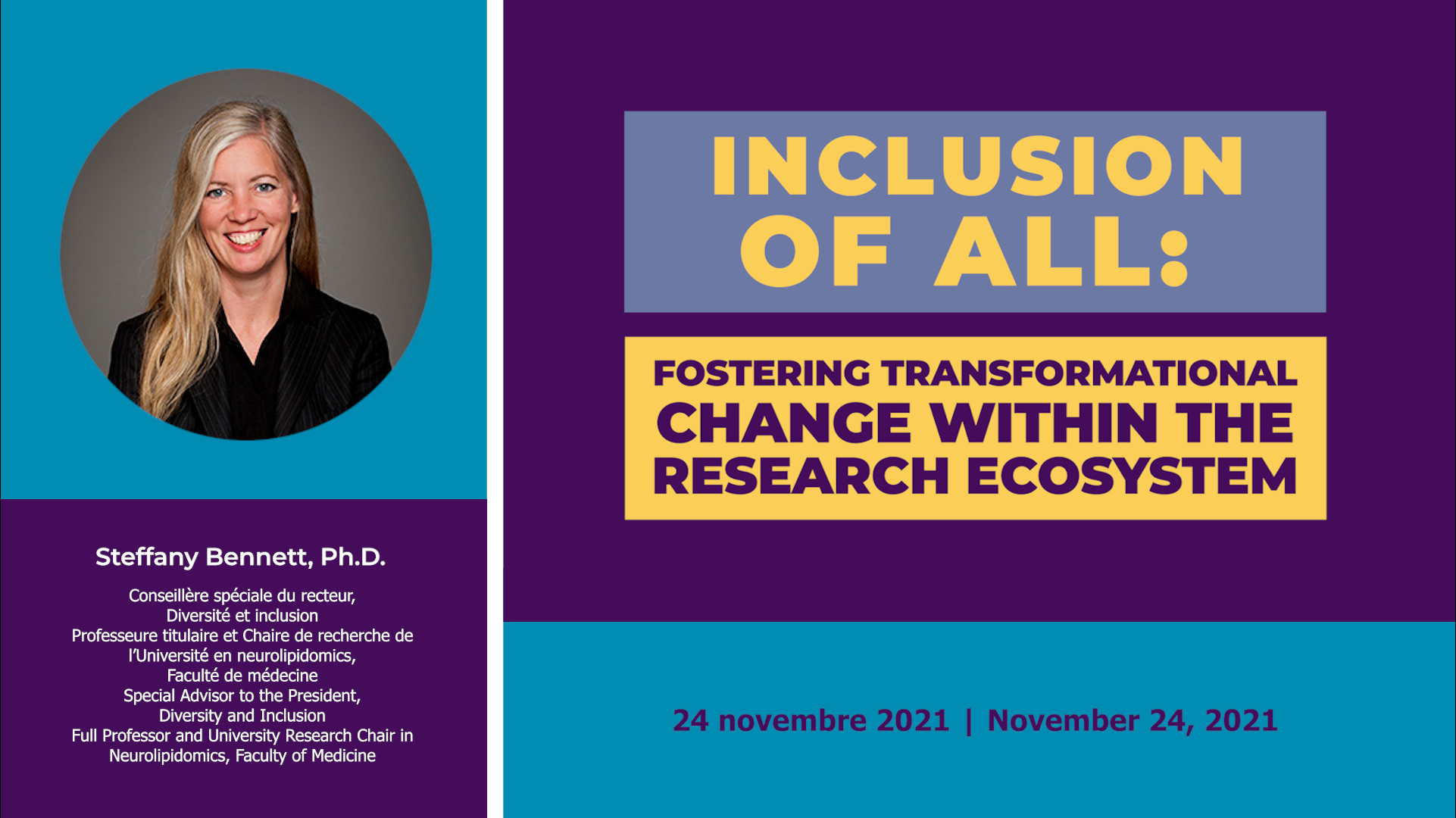 Inclusion of All: Fostering Transformational Change within the Research ...